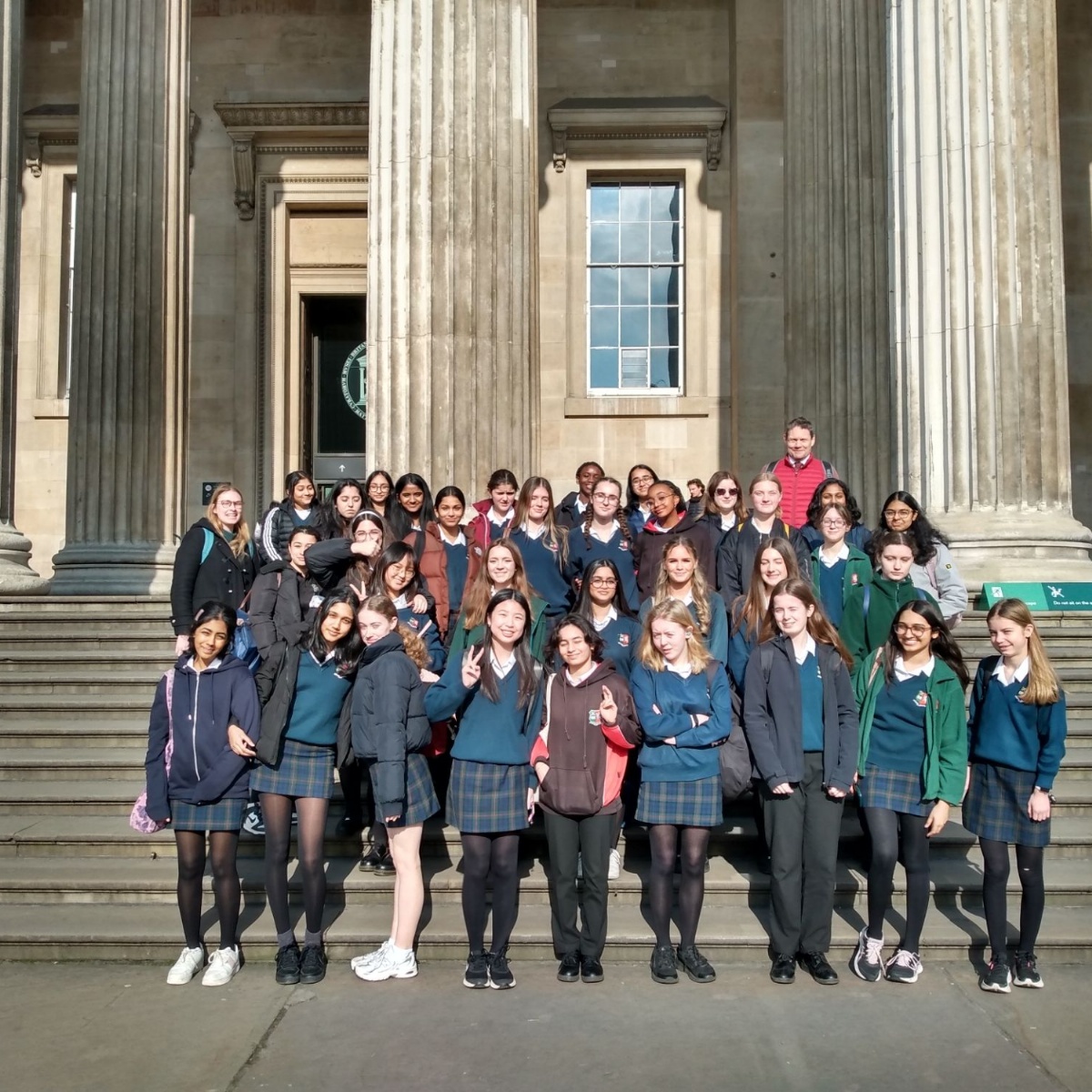Tonbridge Grammar School - Year 11 Latin Students visit the British Museum to discover more ...