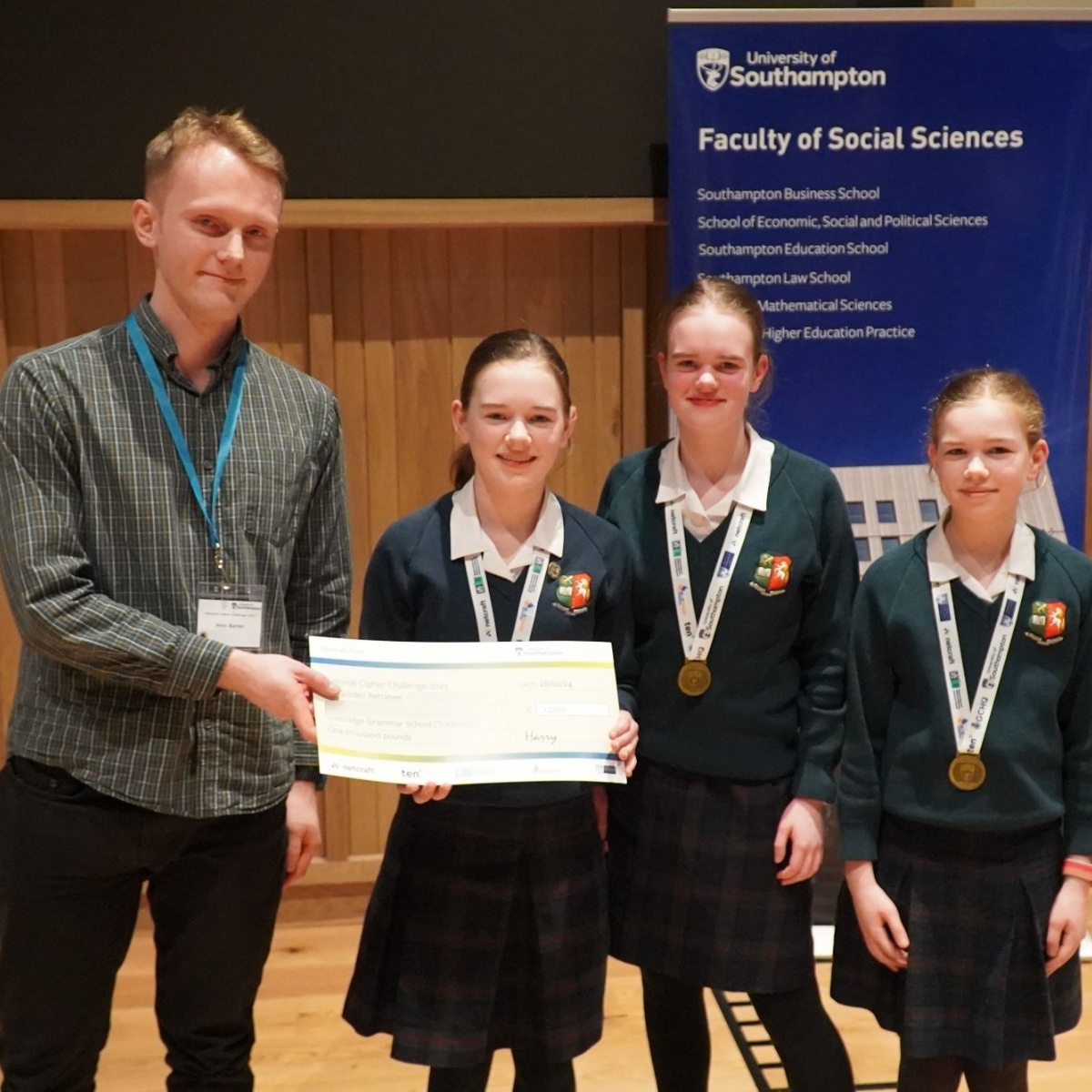 Tonbridge Grammar School - TGS Team wins Gold Medal in National Cipher ...
