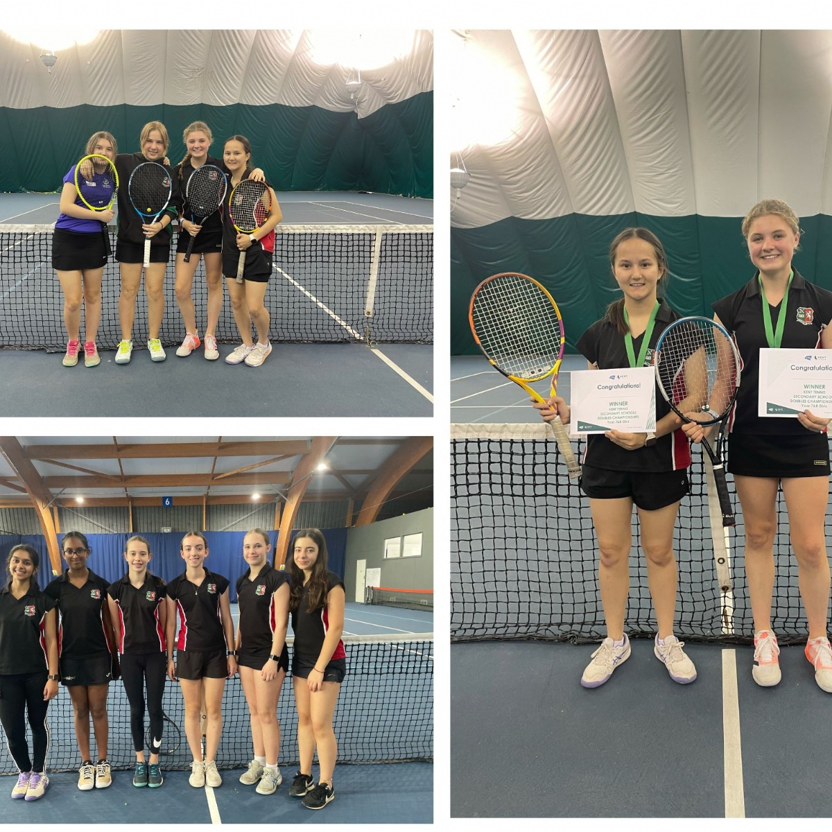 Tonbridge Grammar School - Success in the Kent Tennis Doubles Championships