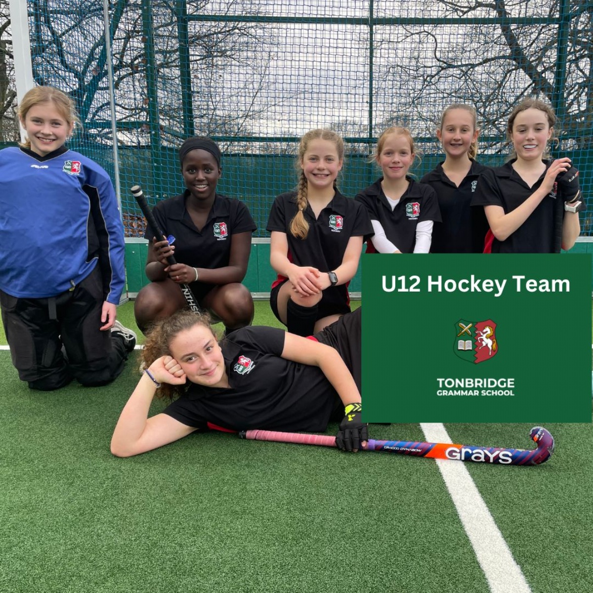 Tonbridge Grammar School - U12 Hockey Team qualifies for Regionals